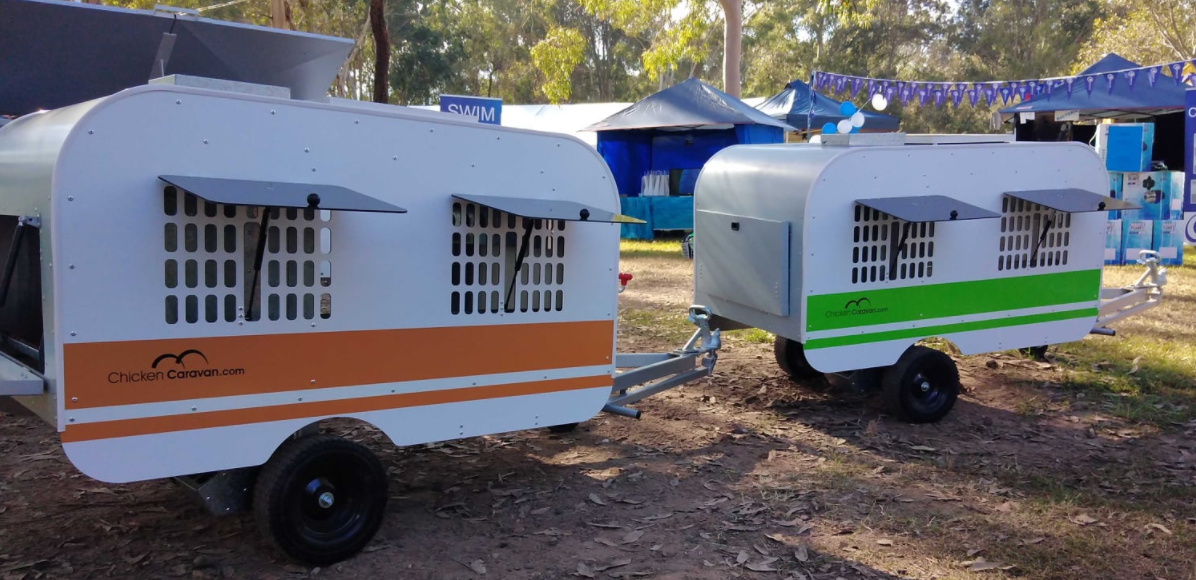 Chicken Caravan 10 - Orange